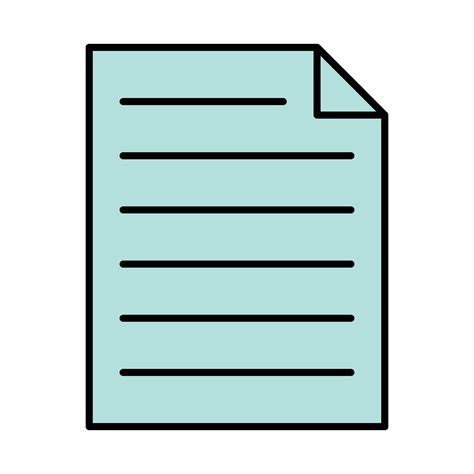 Document File Line Icon 45927198 Vector Art At Vecteezy