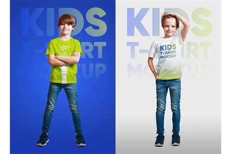 موکاپ تیشرت بچه گانه پسرانه پارت 1 کد محصول 117873