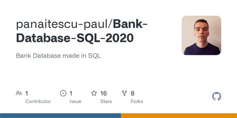 GitHub Panaitescu Paul Bank Database SQL Bank Database Made In SQL