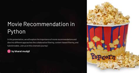 Movie Recommendation In Python