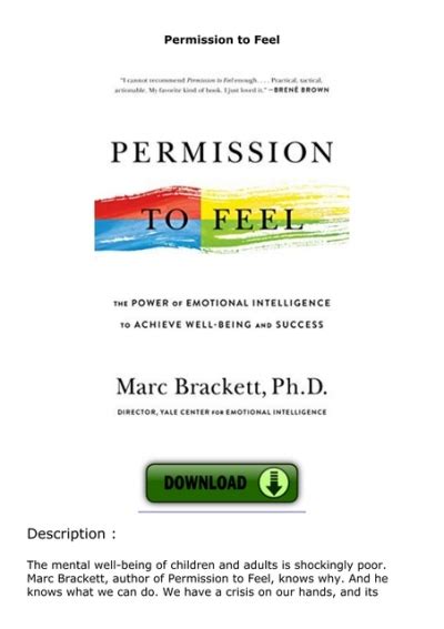 Pdf Download Permission To Feel