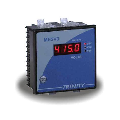 Three Phase Digital Voltmeter Size Customized At Best Price In