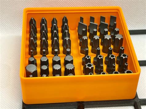 Gridfinity Stackable Hex Bit Organizer 8 Sizes By Maxlayers Makerworld Download Free 3d Models