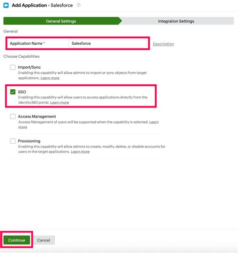 Configuring Saml Sso For Salesforce Identity360