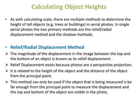 Relief Displacement Pptx