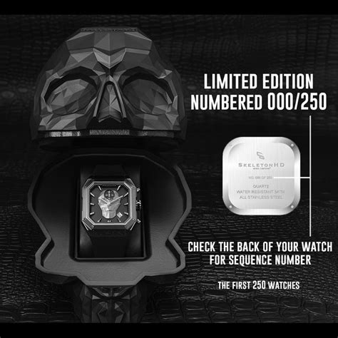 Phantom·x Mens Luxury Skull Watch Skeletonhd