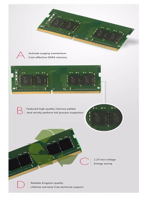 Pamięć Do Gier Kingston Ddr4 3200 Mhz 16 Gb 32 Gb 8 Gb Ram 12 V 260
