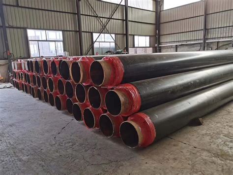 Heat Preservation Polyurethane Insulation Pipe Steel Jacket China Manufacturer