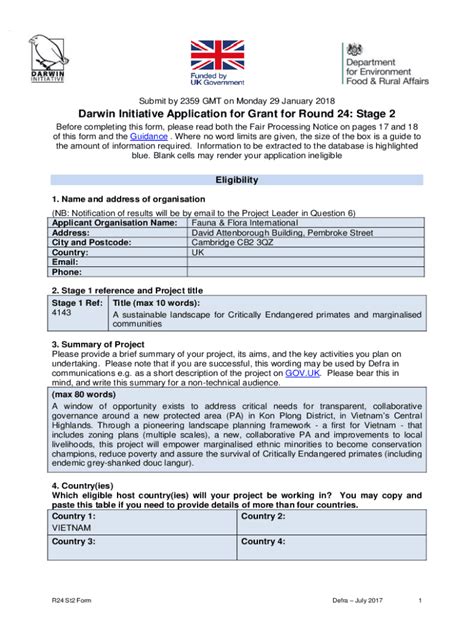 Fillable Online Instructions For Completing A Letter Of Intent LOI To NSERC Fax Email