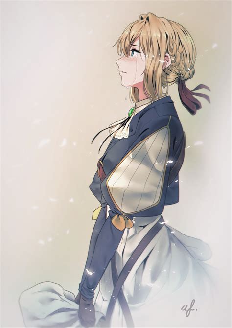 Violet Evergarden Violet Evergarden And 1 More Drawn By Afba Danbooru