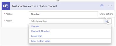 Using Microsoft Adaptive Cards