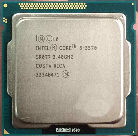 2020 I5 3570 Original For Intel I5 3570 Processor Quad Core 34ghz L3