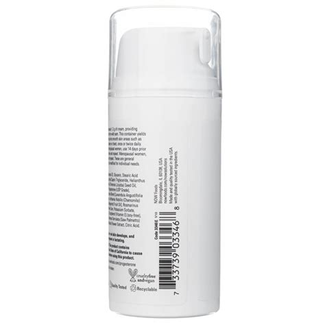 Now Solutions Progesterone from Wild Yam - 85 g – Medpak