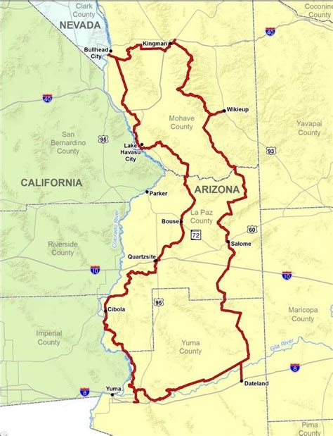 Map Of Arizona Peace Trail