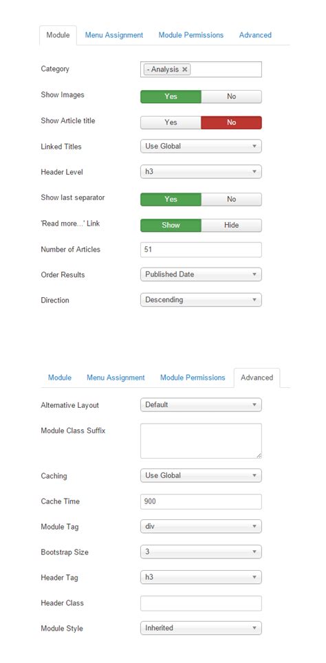 Modules Configuration 002018
