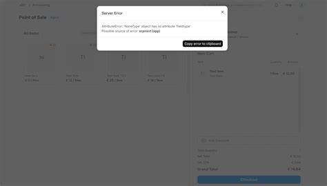 Attributeerror Nonetype Object Has No Attribute Fieldtype Possible Source Of Error Erpnext