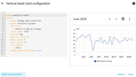 Why Does The Statistics Graph Card Not Follow The Energy Date Selection Card Frontend Home