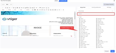 Big Babe Things Merge Tags Vtiger CRM Blog