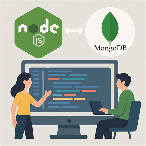 node js and mongodb