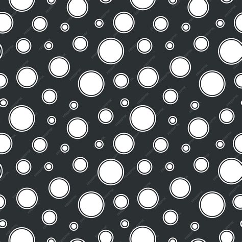 Premium Vector Vector Seamless Dotted Pattern Black And White Design Simple Repeatable