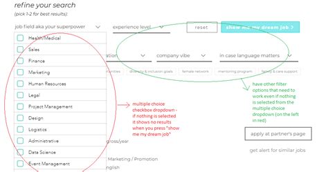 [not solved] multiple choice dropdown checkbox filter to show all