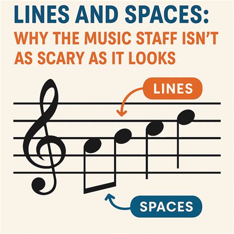Music Staff Explained Lines And Spaces Made Easy