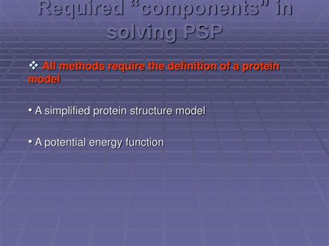 Ppt Protein Structure Prediction Powerpoint Presentation Free Download Id 3591751