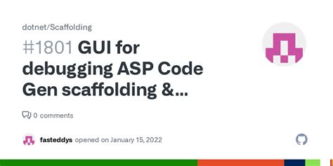 Gui For Debugging Asp Code Gen Scaffolding And Intellisense · Issue 1801