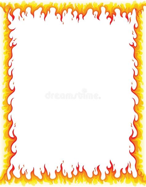 Fire Border Stock Illustrations 19 328 Fire Border Stock
