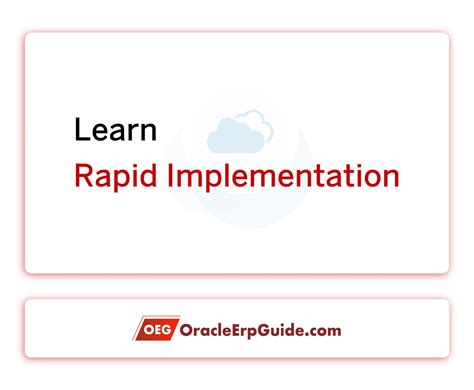 Oracle Rapid Implementation Portal