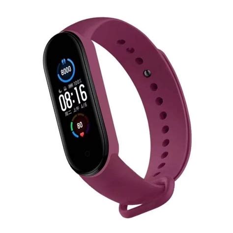 Jual Silicone Strap Mi Band 7 Tali Gelang Replacement Wristband Strap Maroon Shopee Indonesia