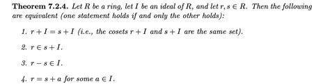 Solved Proves Theorem Let R Be A Ring Let I Chegg