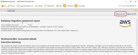 Prepare For Babelfish Migration With The AWS SCT Assessment Report AWS Database Blog