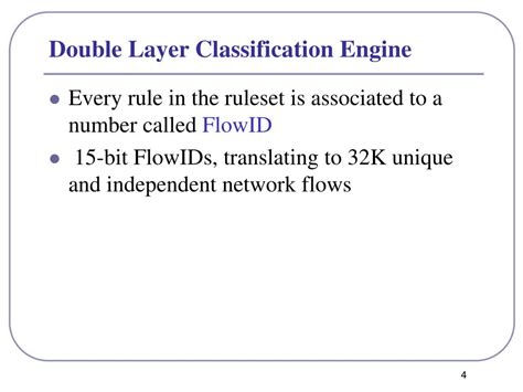 Ppt Efficient Classification Scheme For High Speed Networks Powerpoint Presentation Id3521211