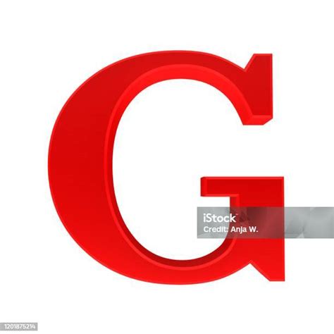 문자 G 빨간 기호 3d 렌더링 대문자 흰색 배경을 잘라 알파벳 G에 대한 스톡 사진 및 기타 이미지 알파벳 G 흰색 배경 0명 Istock