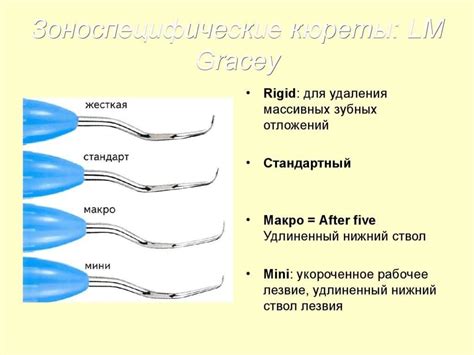 Кюреты. Методика работы универсальной кюретой - online presentation