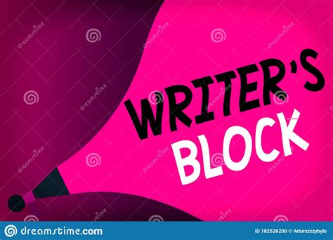 Conceptual Hand Writing Showing Writer S Block Business Photo Showcasing Condition Of Being