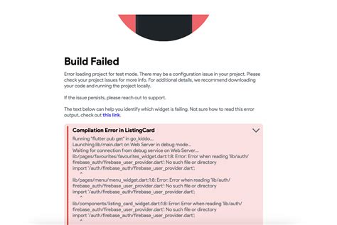 When Switching To Supabase Auth Old Firebase Code Not Removed From Widgets And Cause Build
