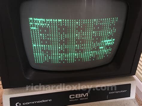 Commodore Pet Cbm 8032 Richard Loxley Ltd