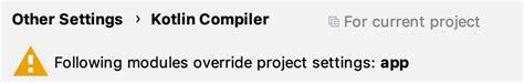 Android Studio How To Use Kotlin ExperimentalUnsignedTypes Project Wide AndroidStudio