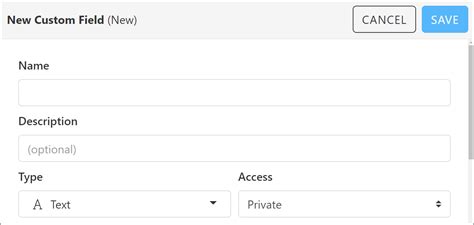 how to create custom template fields syngrafii