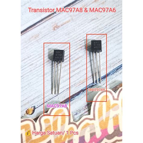 Transistor Tr Mac97a6 Mac97a8 Mac 97a6 97a8 6a 400v To 92 Shopee Malaysia