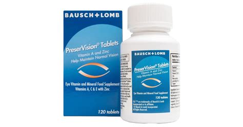 Preservision Multivitamin And Mineral Tablets Pack Of 120