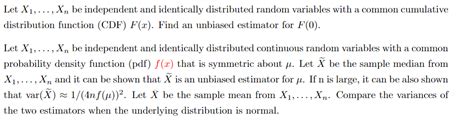 let x1 … xn be independent and identically