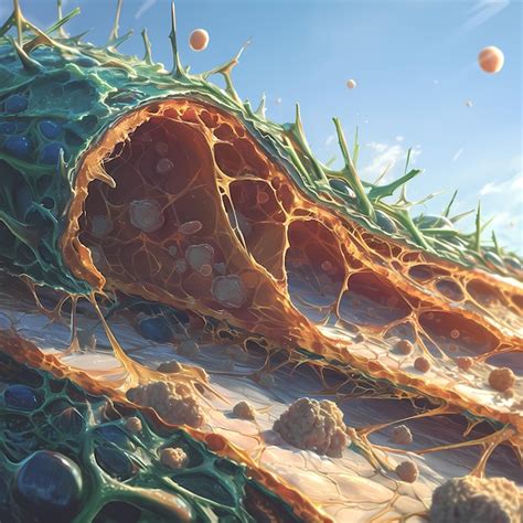 Premium Photo Inside The Microscopic World A Journey Through Cells