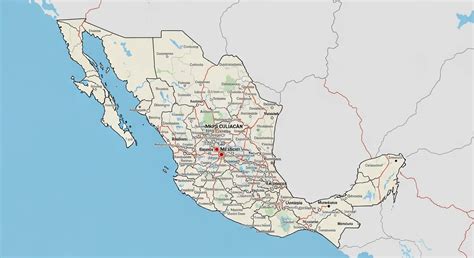 Mapa De Culiacán Sinaloa Guía Completa De Su Geografía Y Territorio