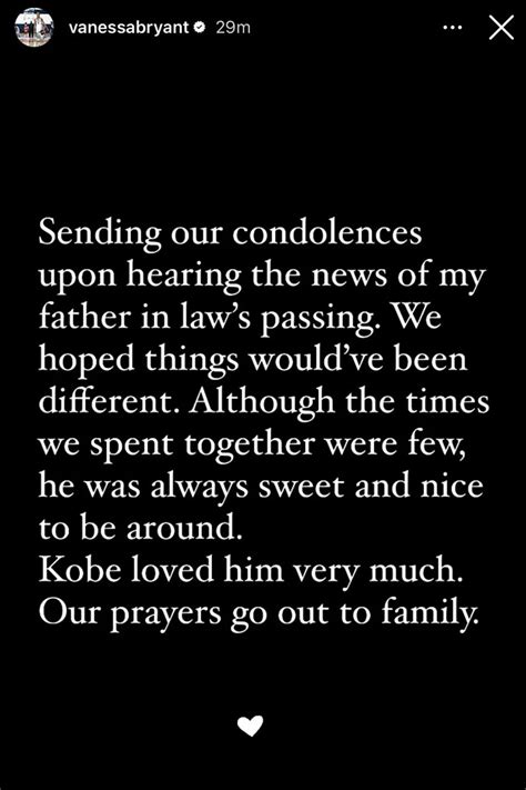 Kobe Bryants Dad And Former Nba Player Joe Dies Aged 69 Yahoo News Australia