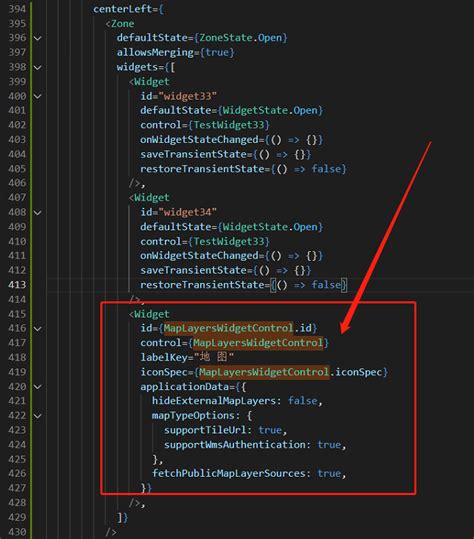 use maplayerswidgetcontrol to report an error · itwin itwinjs core