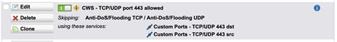 IPS Exceptions Not Working UDP Flood Detected Network Protection Firewall NAT QoS IPS
