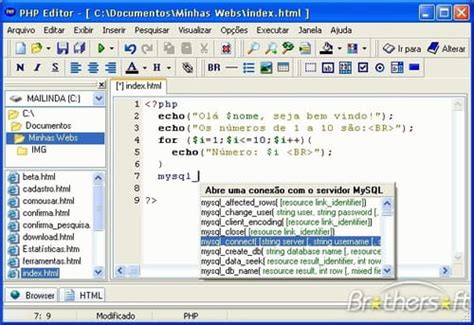 Baixar a última versão do PHP Edit grátis em Português no CCM CCM
